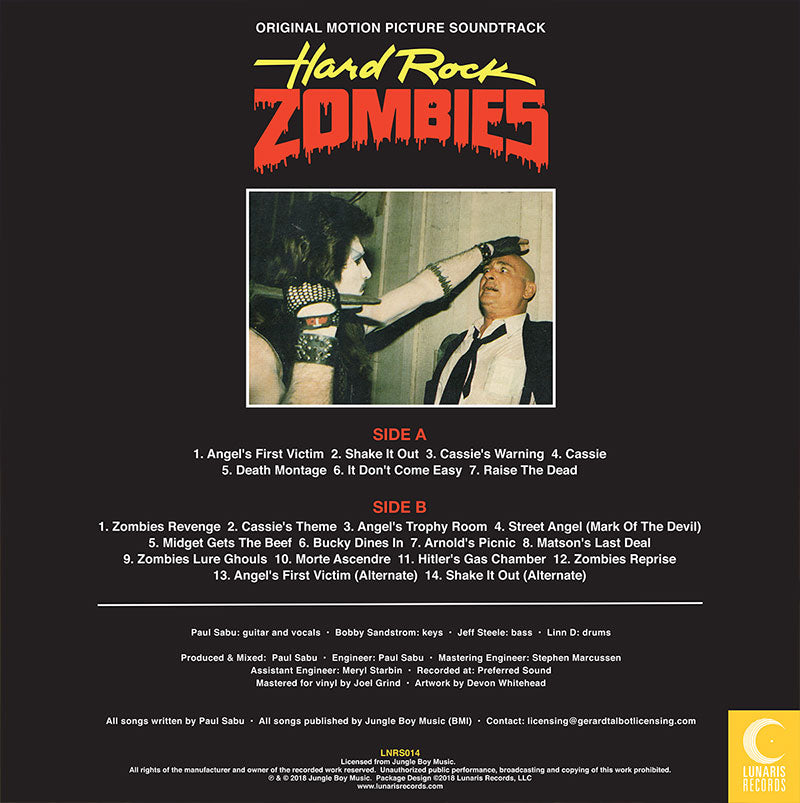 Hard Rock Zombies - OST LP – Lunaris Records